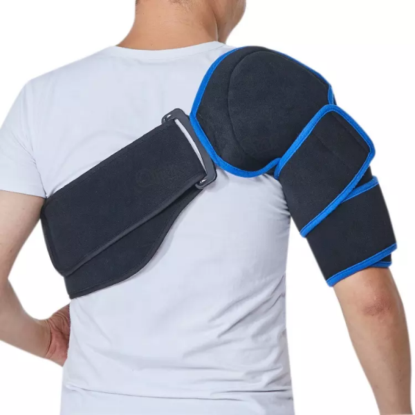 Pneumatic Ice Gel Shoulder Support Wrap M003 - lynhealthtech | China ...