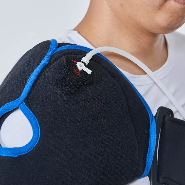 Pneumatic Ice Gel Shoulder Support Wrap M003 - lynhealthtech | China ...